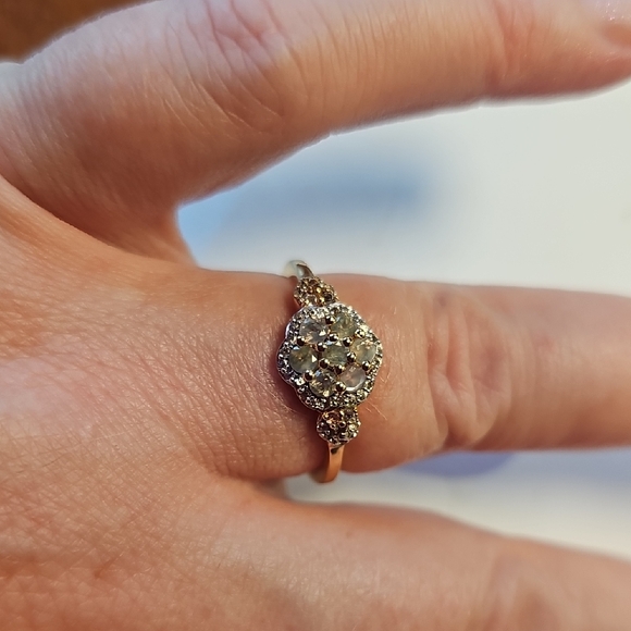 d'joy | Jewelry | Natural Alexandrite Cluster Ring Size 95 | Poshmark